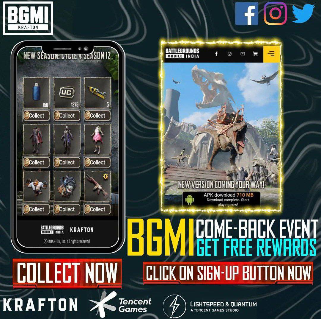 BGMI OFFICIAL EVENT — Bio Site