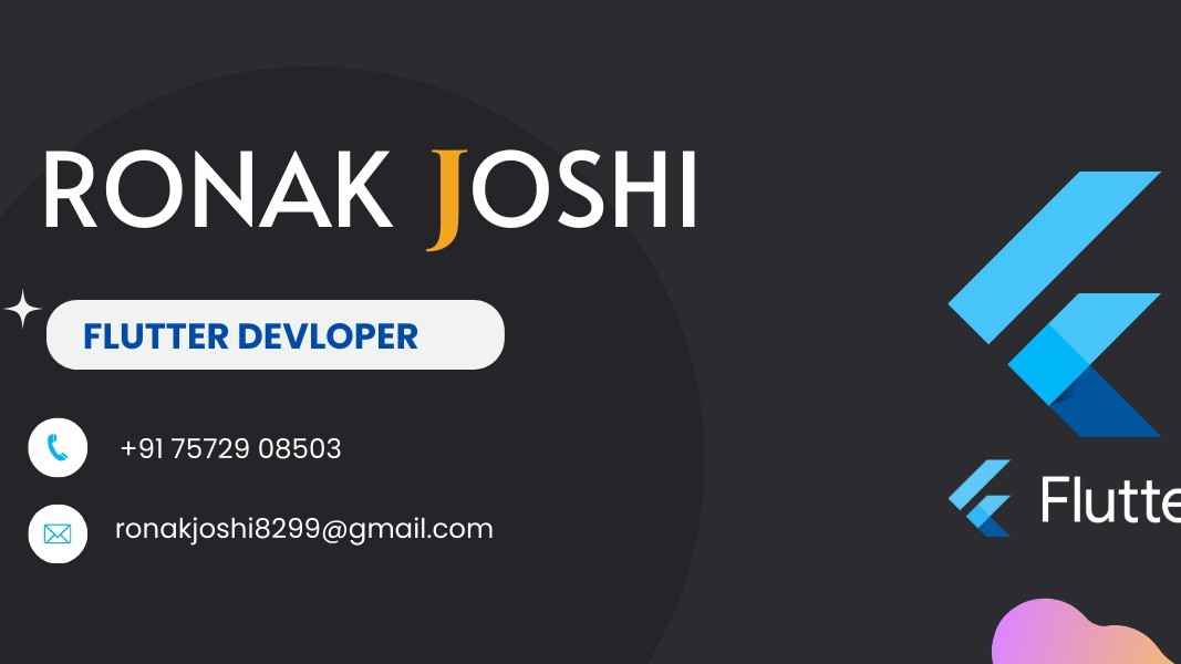 Ronak Joshi — Bio Site