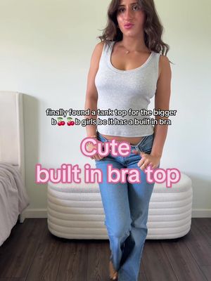 amazon tank top with built in bra!! it’s in my amazon storefront! # ...