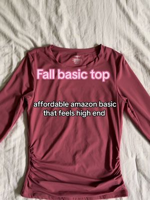 Fall basic top! It’s in my amazon storefront for you! #basics #cutetops ...