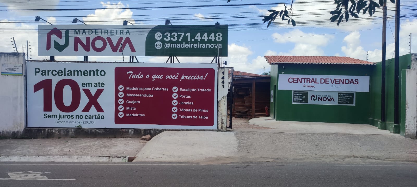 Madeireira Nova — Bio Site