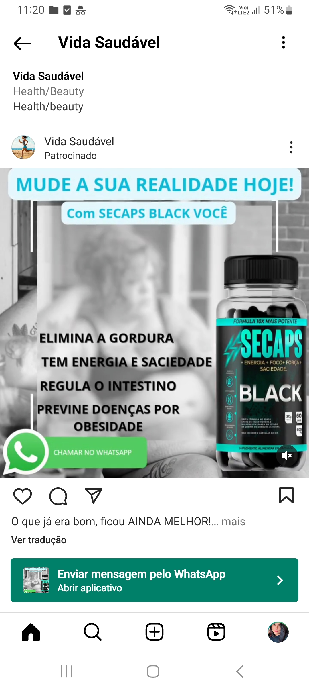 Secaps Black Emagrecedor — Bio Site