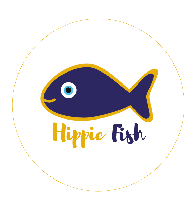 Hippie Fish Beach Art — Bio Site