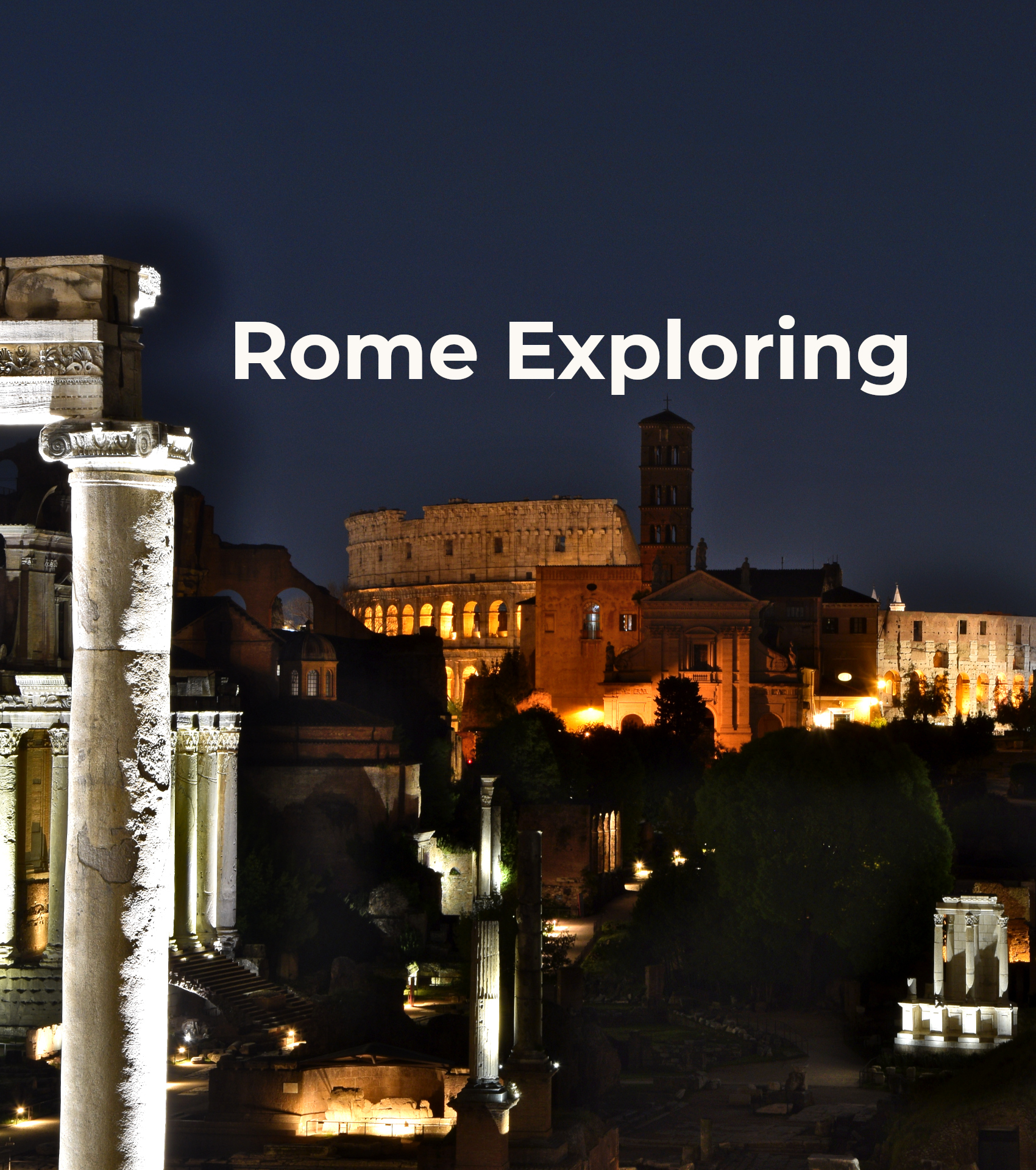 Rome Exploring — Bio Site