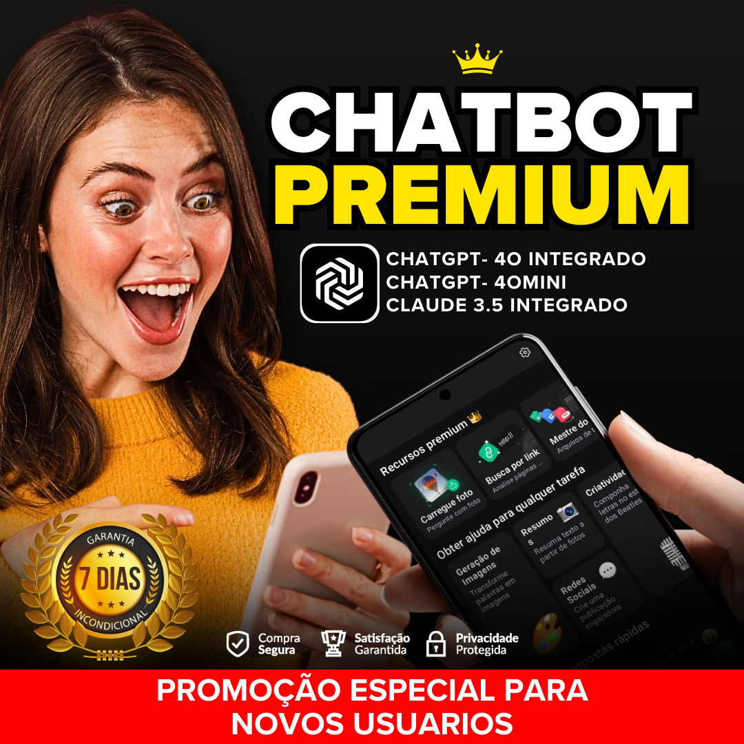 CHAT GPT PREMIUM + BÔNUS VITÁLICIO thumbnail