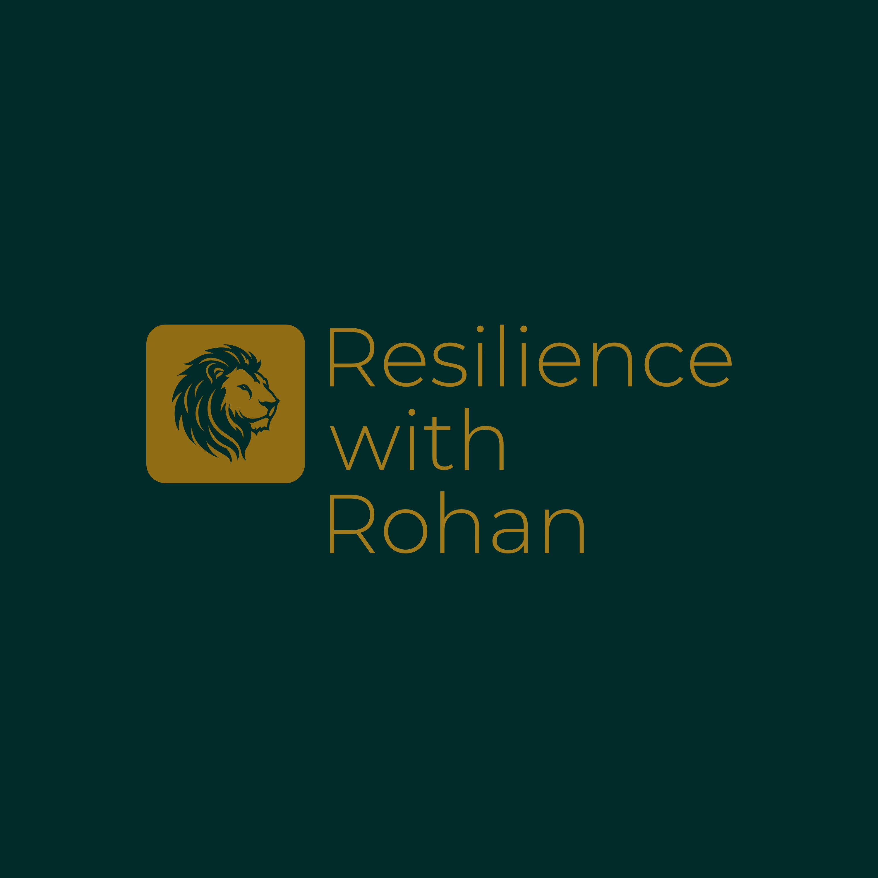 Resilience with Rohan — Bio Site