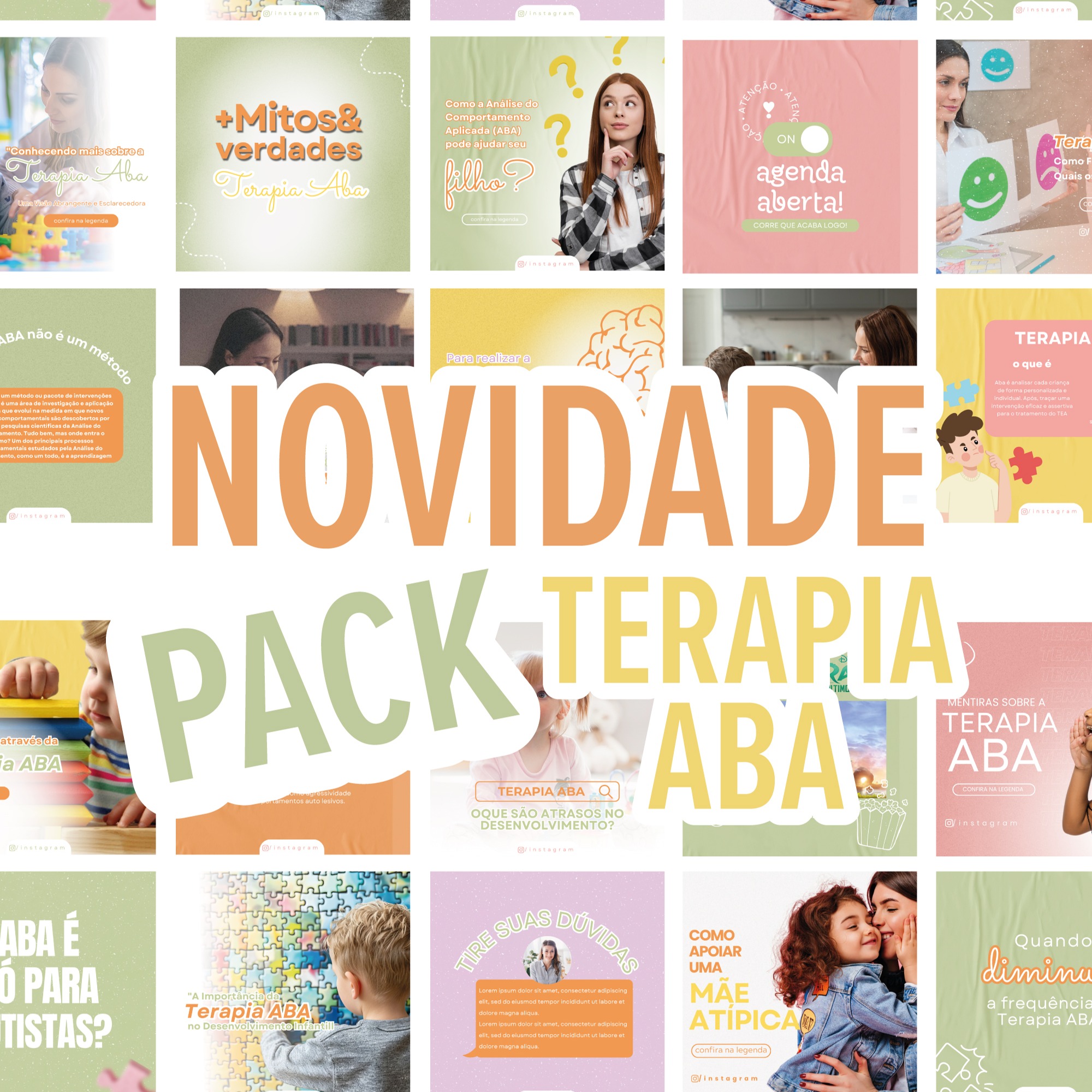 PACK CANVA TERAPIA ABA | Mk Creative thumbnail