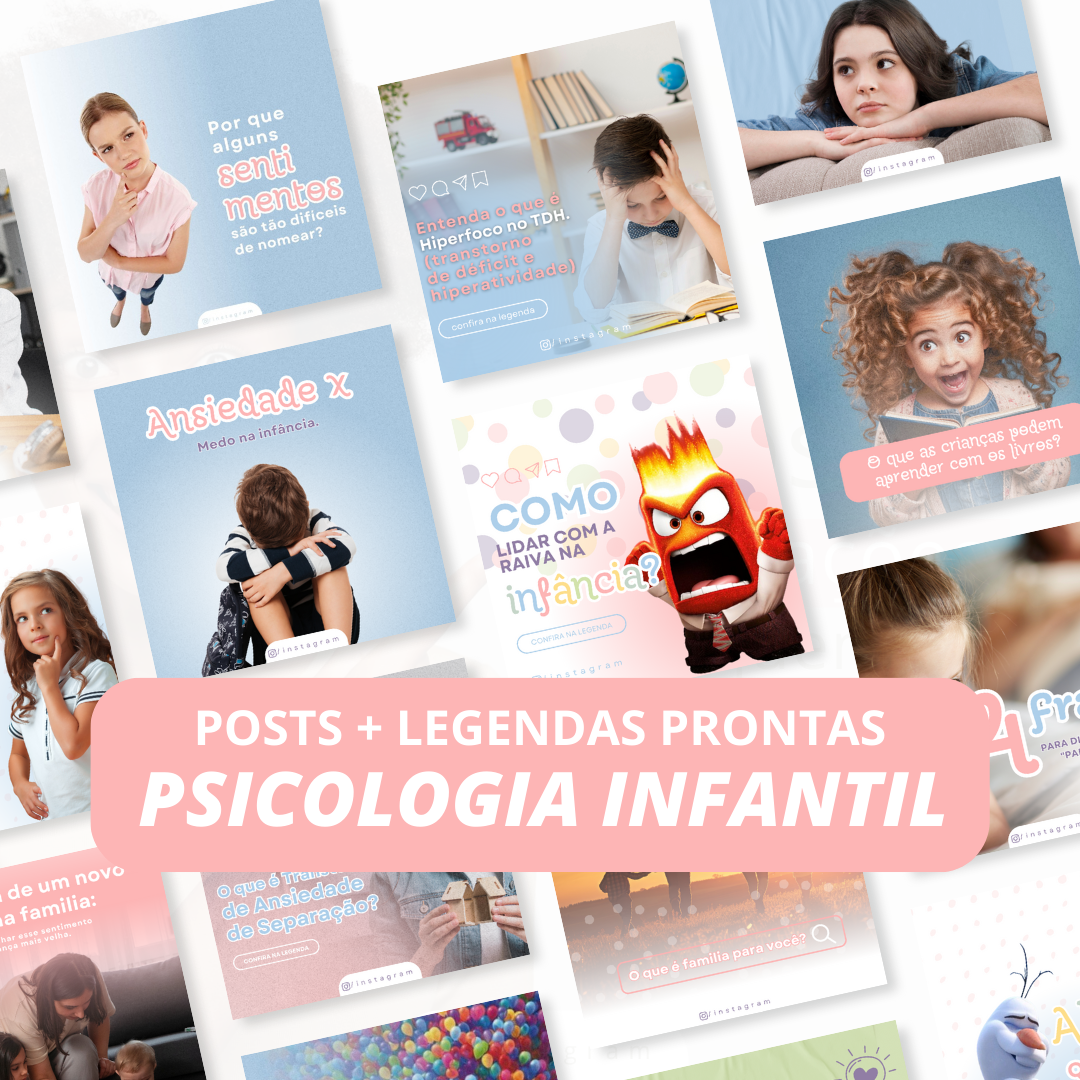 PACK CANVA PSICOLOGIA INFANTIL | Mk Creative thumbnail