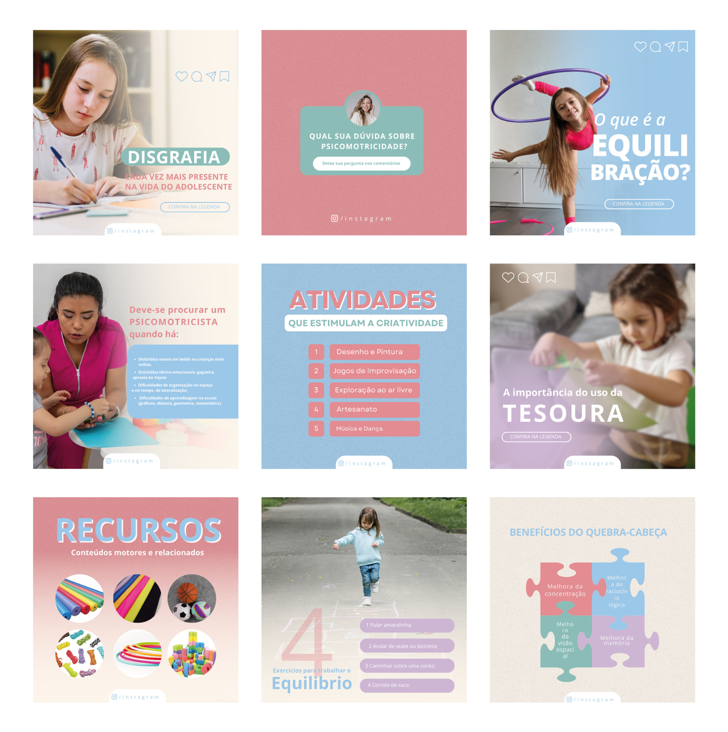 PACK CANVA PSICOMOTRICIDADE | Mk Creative thumbnail