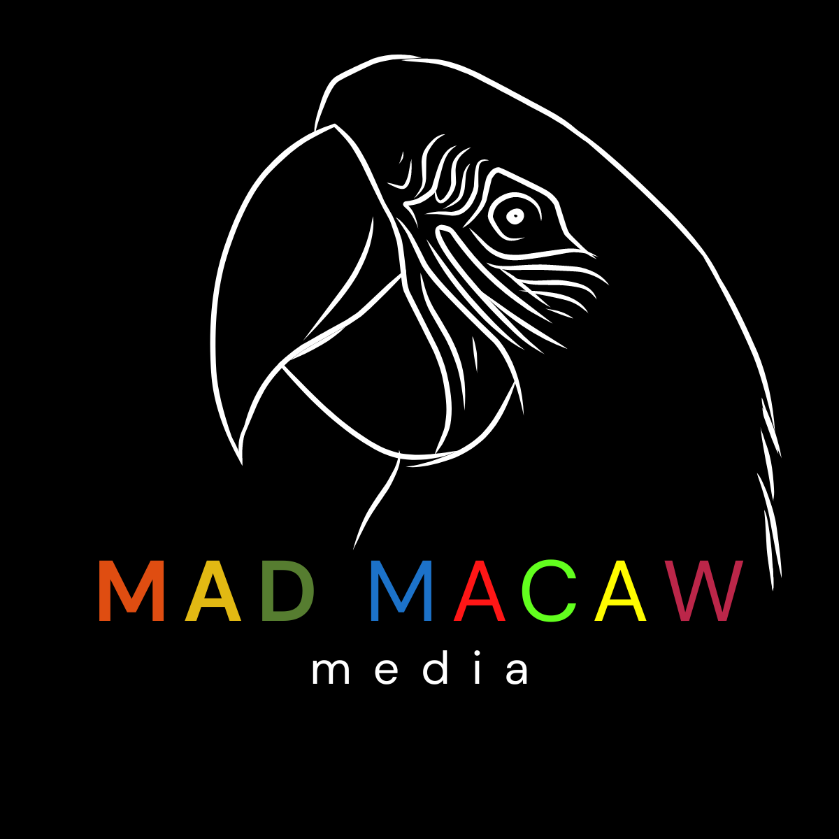Mad Macaw Media — Bio Site
