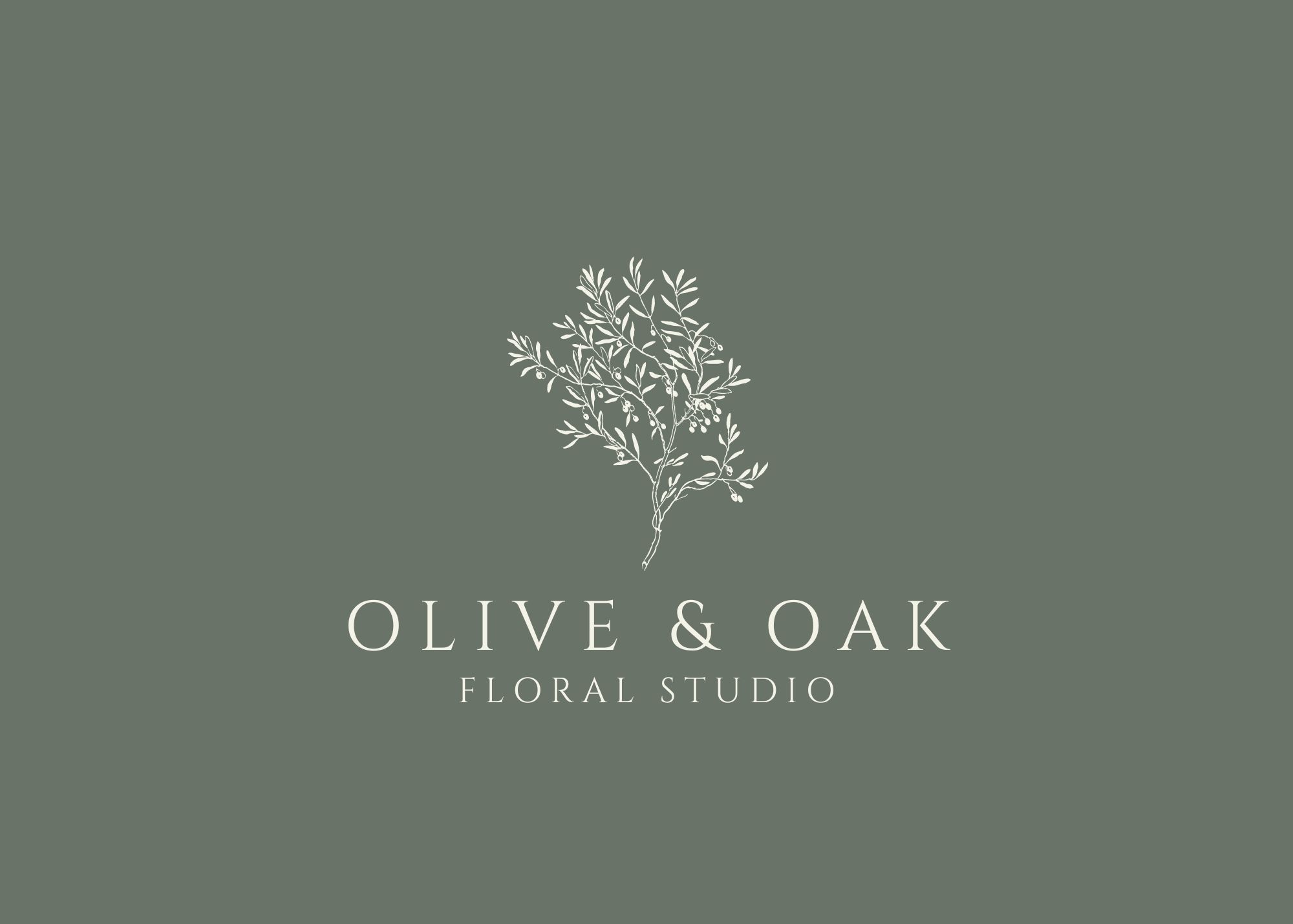 Olive & Oak Floral Studio — Bio Site