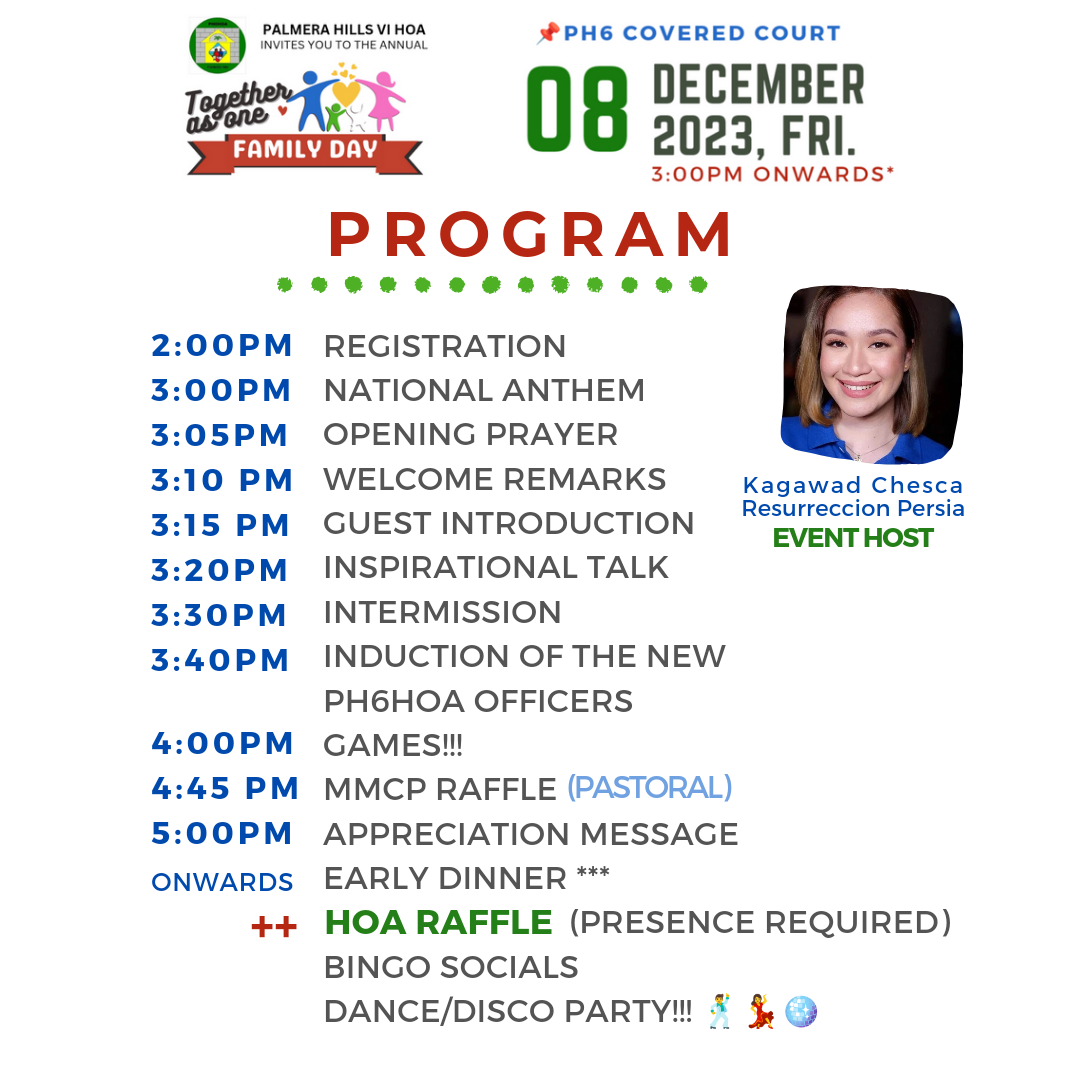 Family Day Program ••• — Bio Site